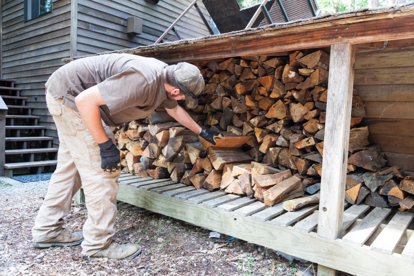 Brennholz lagern: Tipps und Tricks