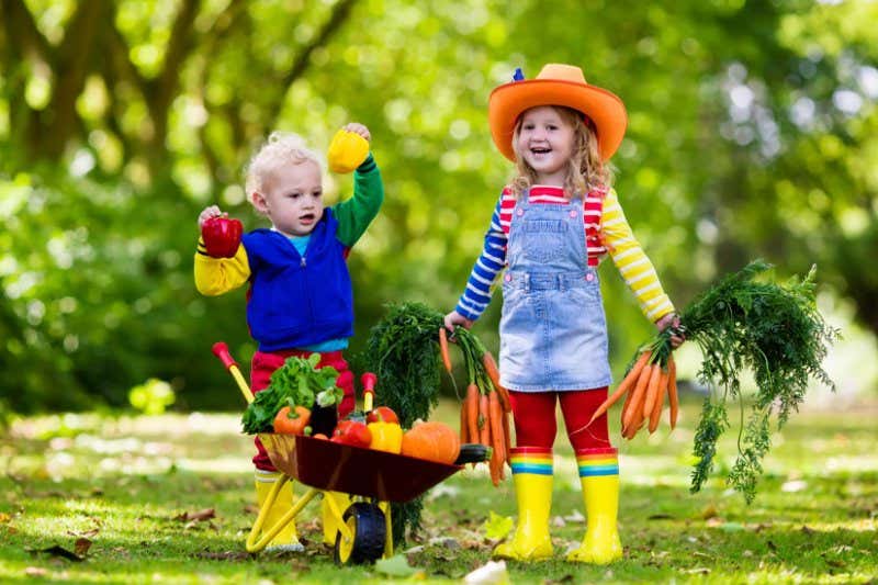 Kinder im Garten: So begeistern Sie die Kleinen fürs Grüne Kinder im Garten: So begeistern Sie die Kleinen fürs Grüne